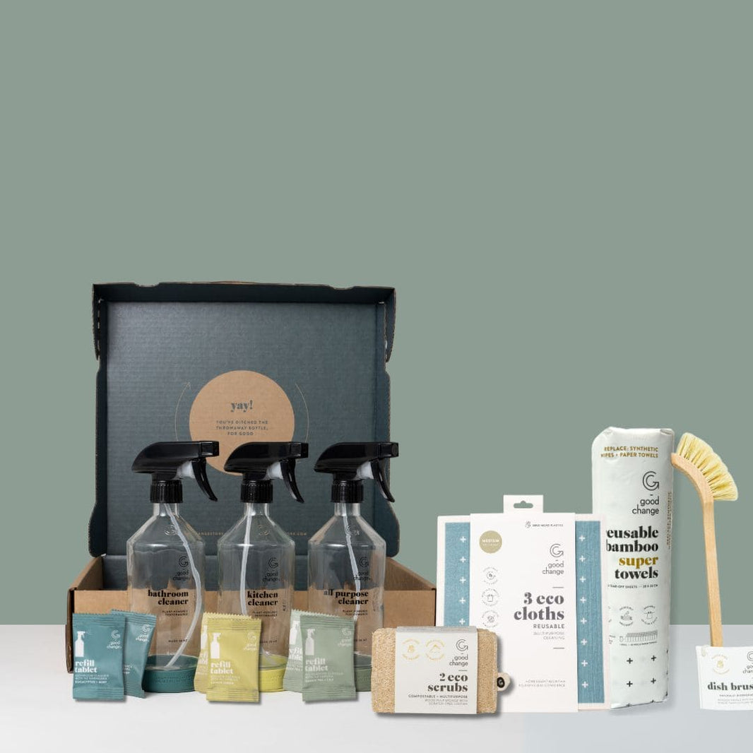 Eco Cleaning Starter Kits for Easy Switching - Good Change Store